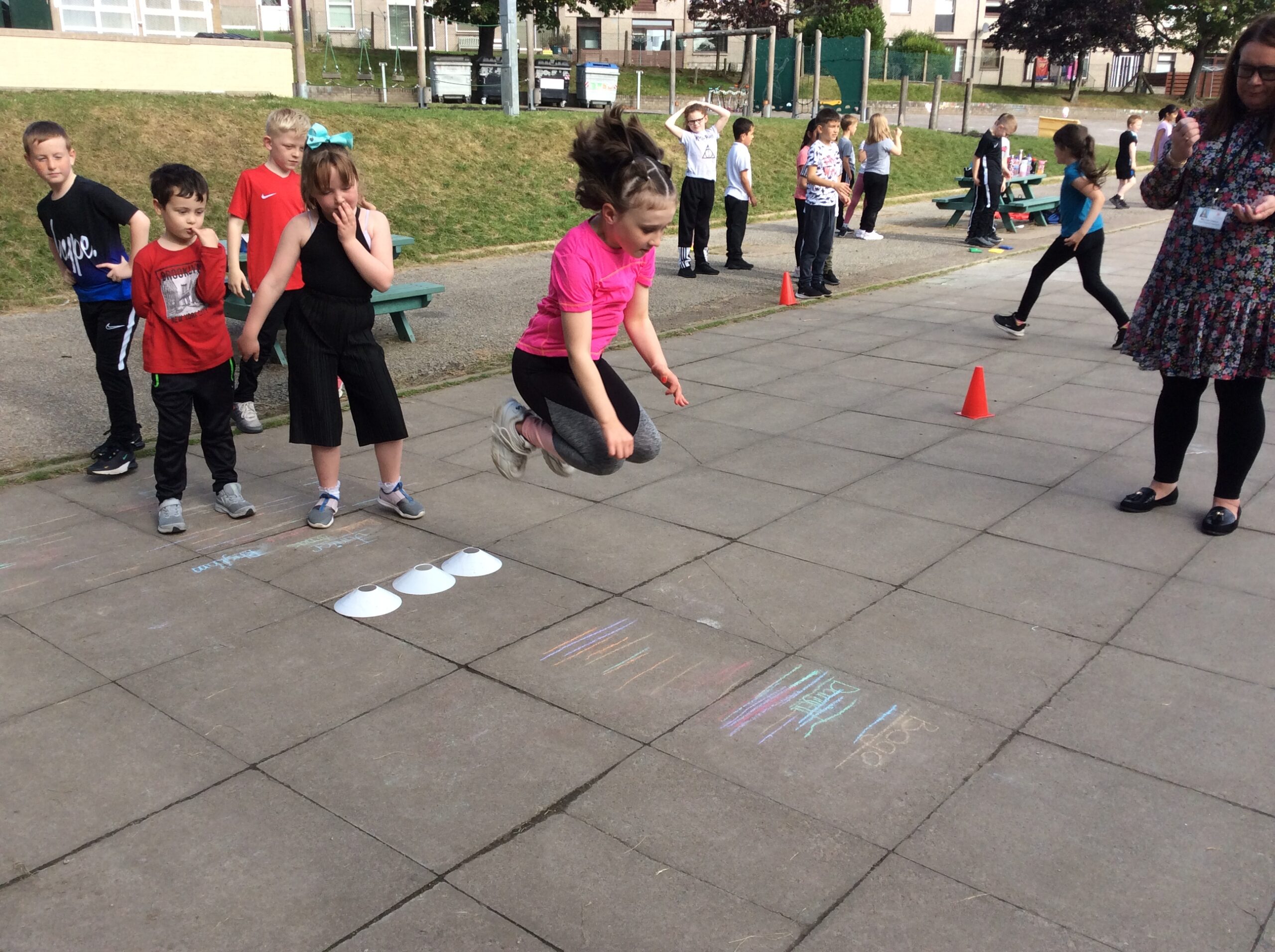 Mini Olympics in P4 – Cornhill Primary School