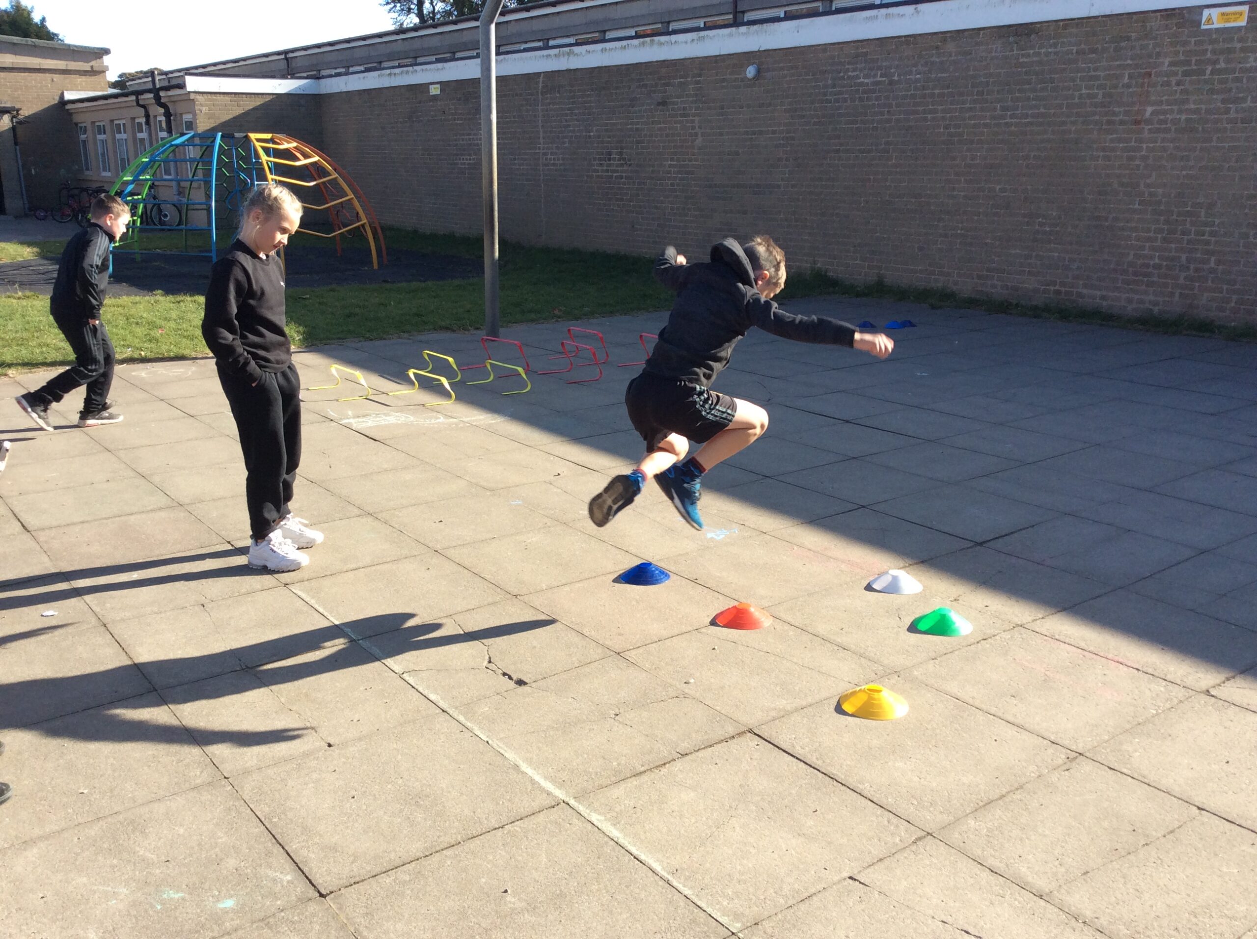 Mini Olympics in P6 – Cornhill Primary School