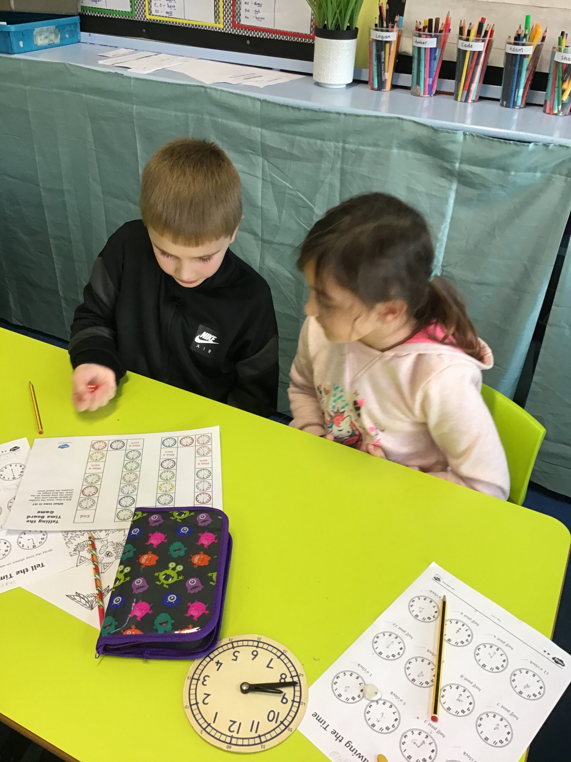 Maths in Room 12 – Learning about time – Cornhill Primary School