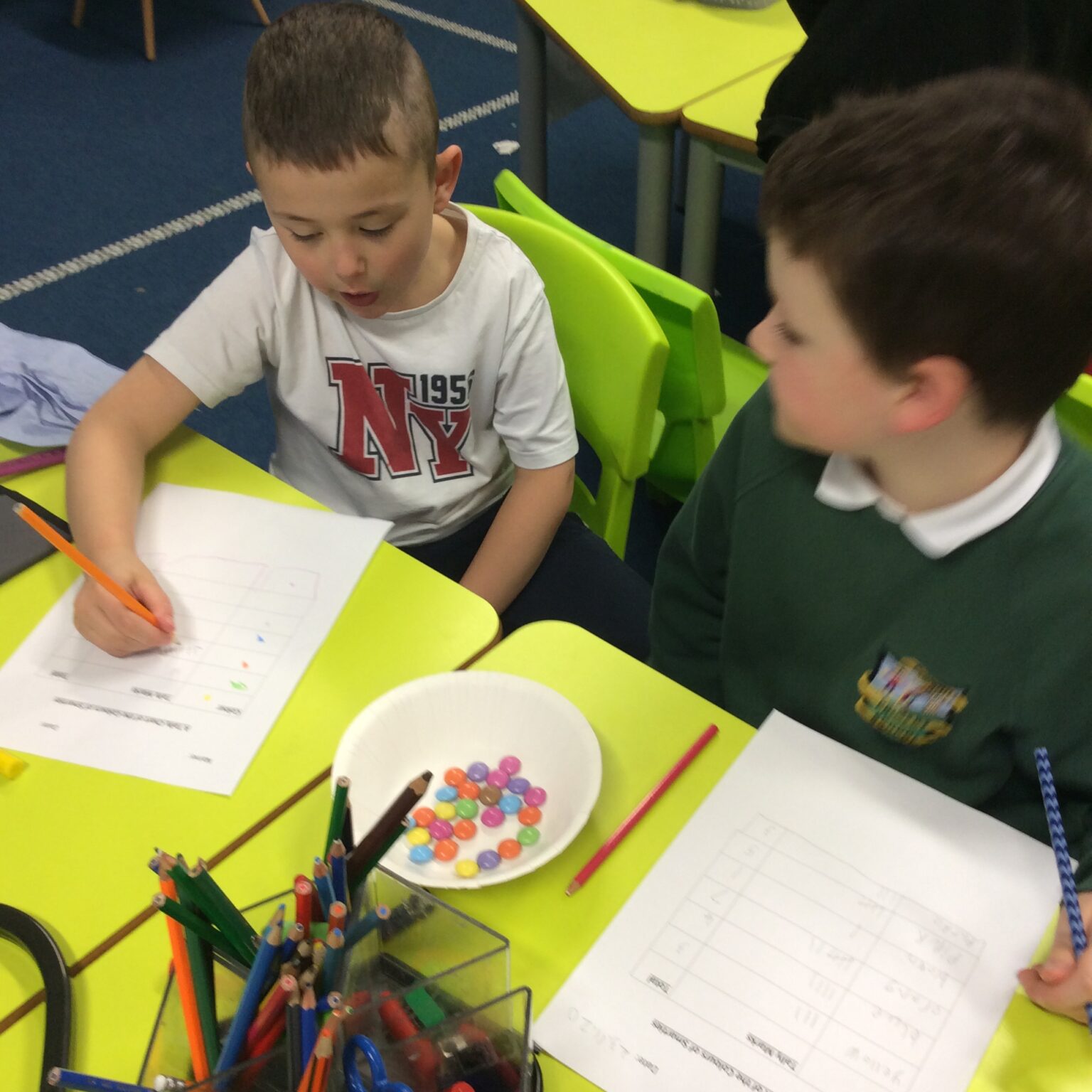 ‘Smartie’ Maths – Cornhill Primary School