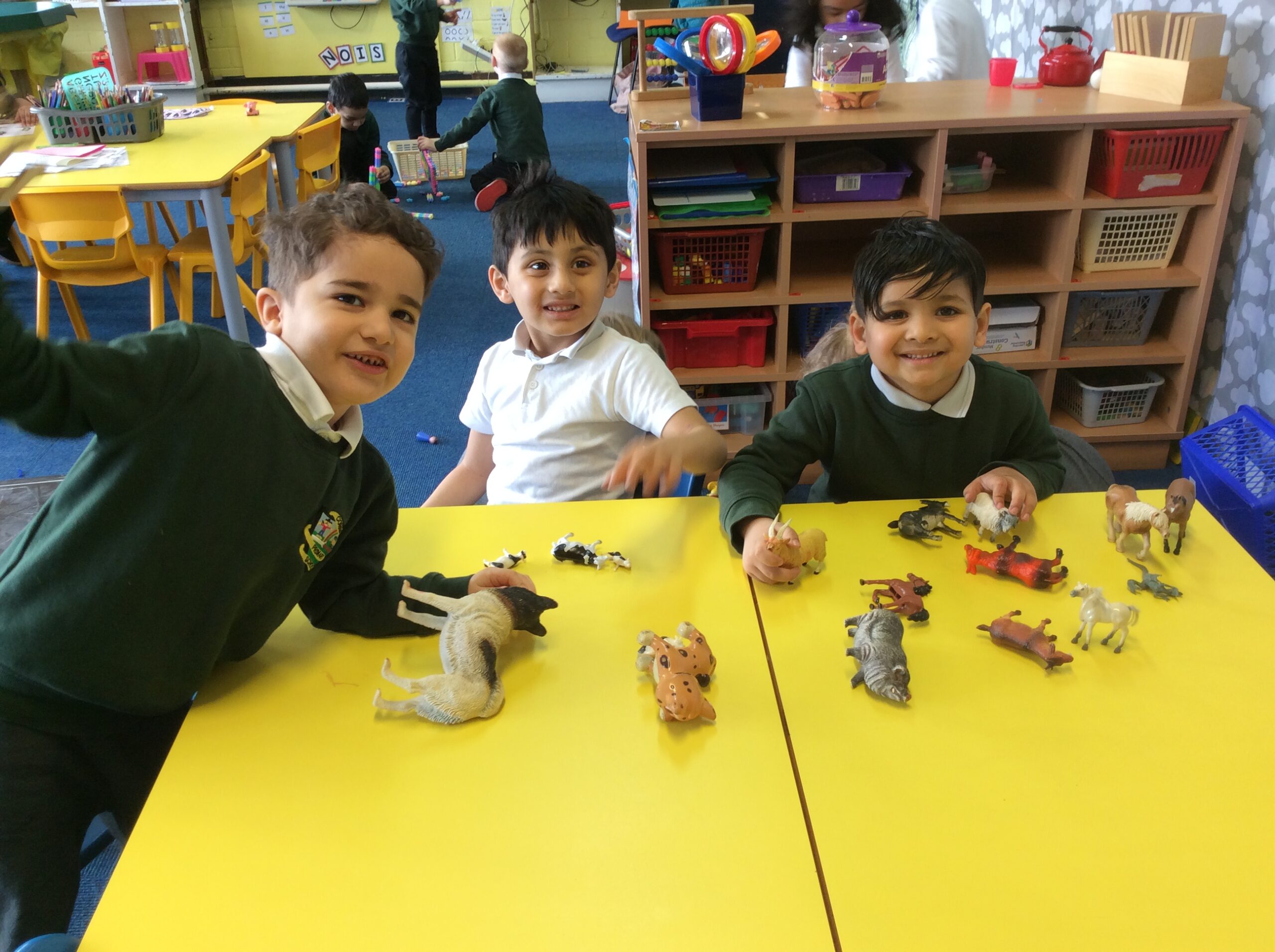 Back to school in P1 Room 4 – Cornhill Primary School