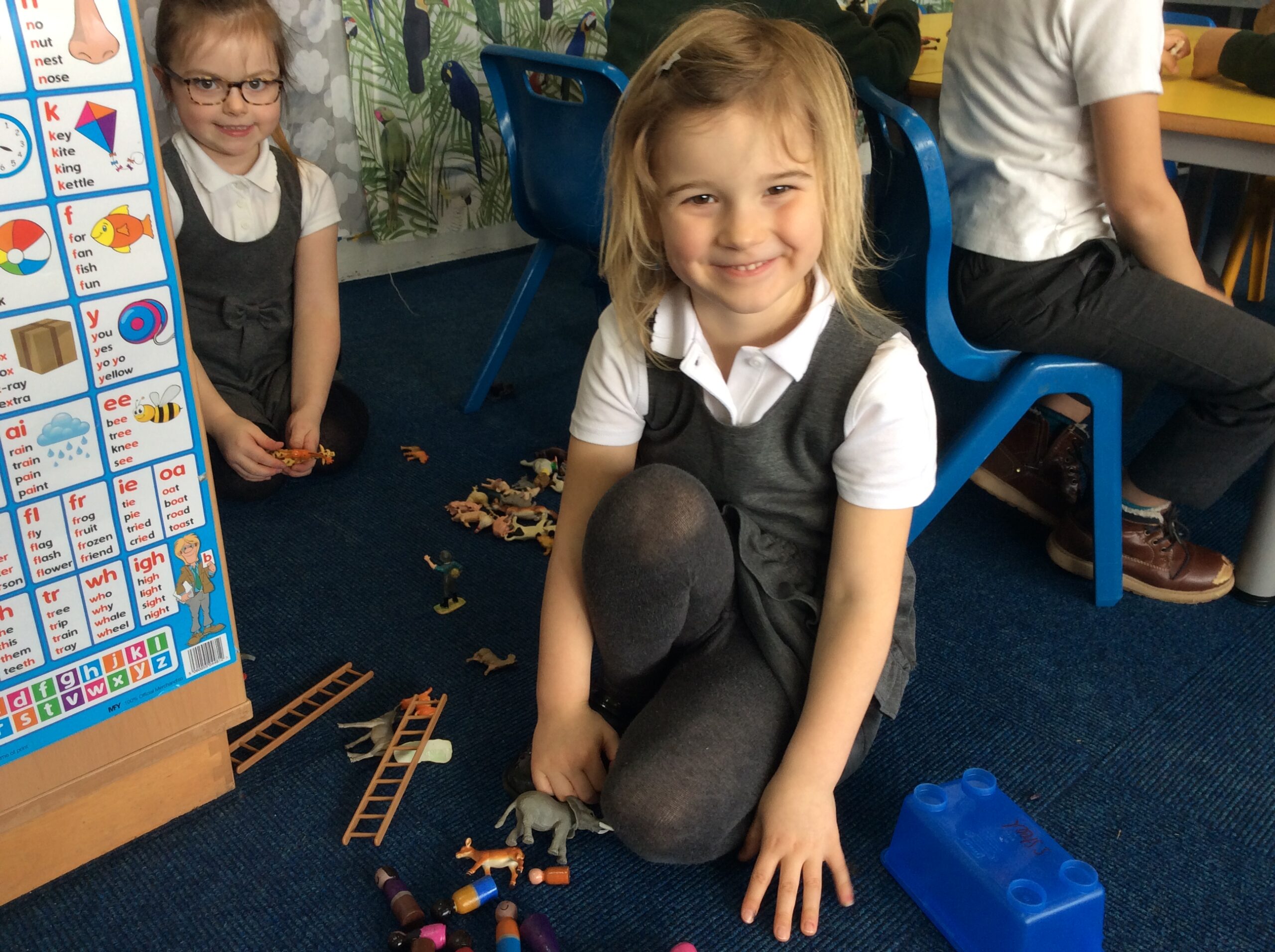 Back to school in P1 Room 4 – Cornhill Primary School