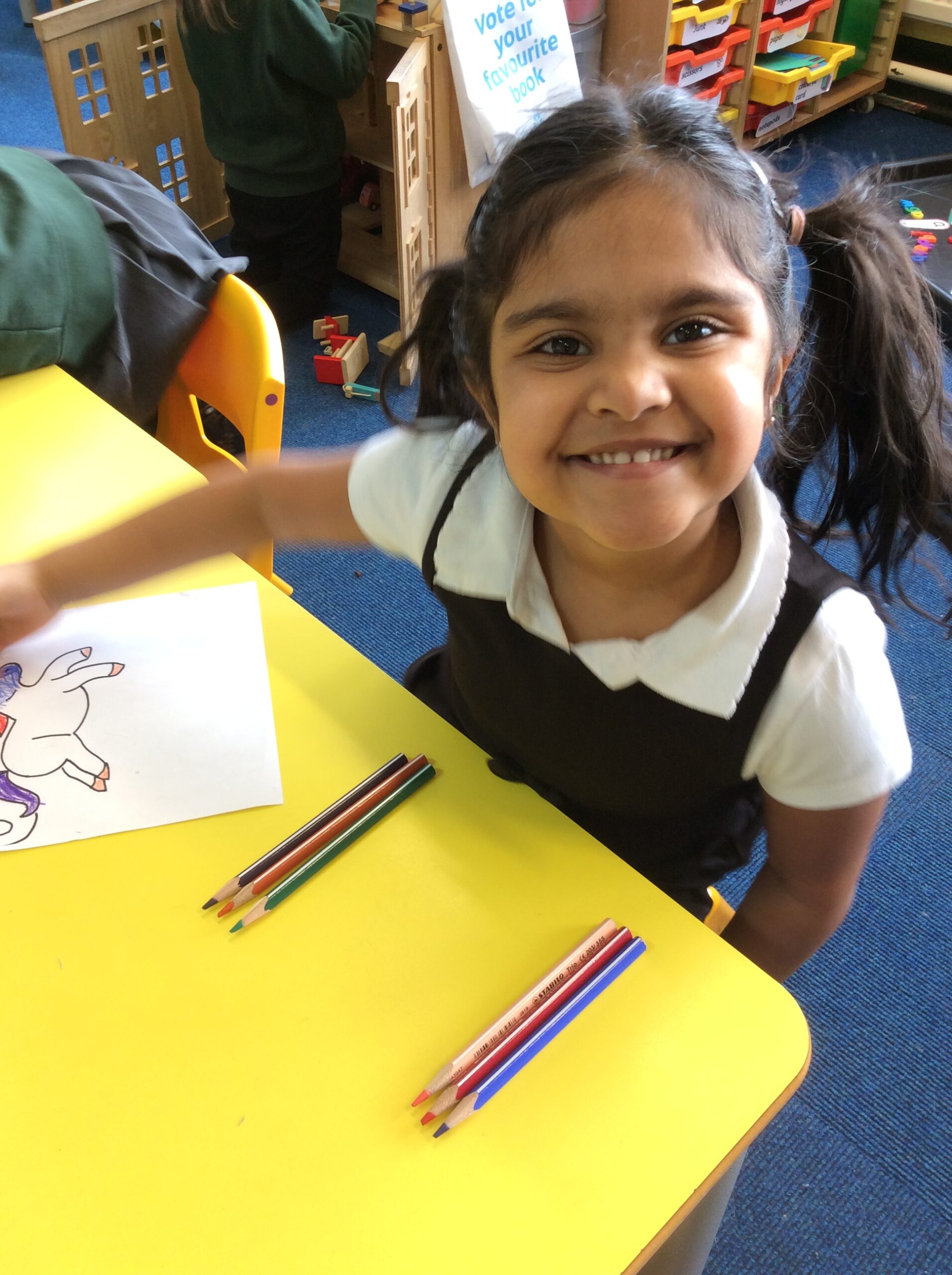Back to school in P1 Room 4 – Cornhill Primary School