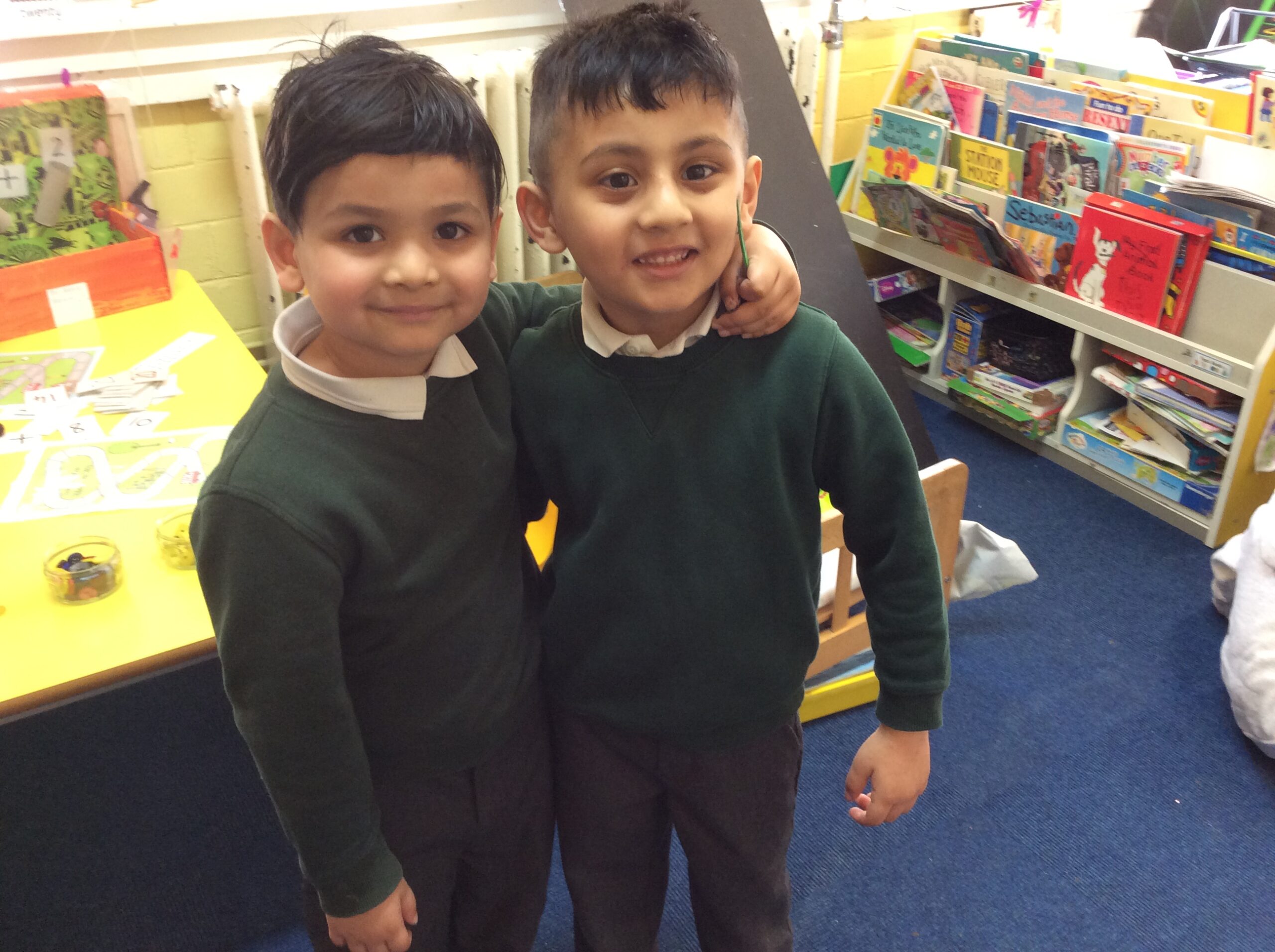 Back to school in P1 Room 4 – Cornhill Primary School