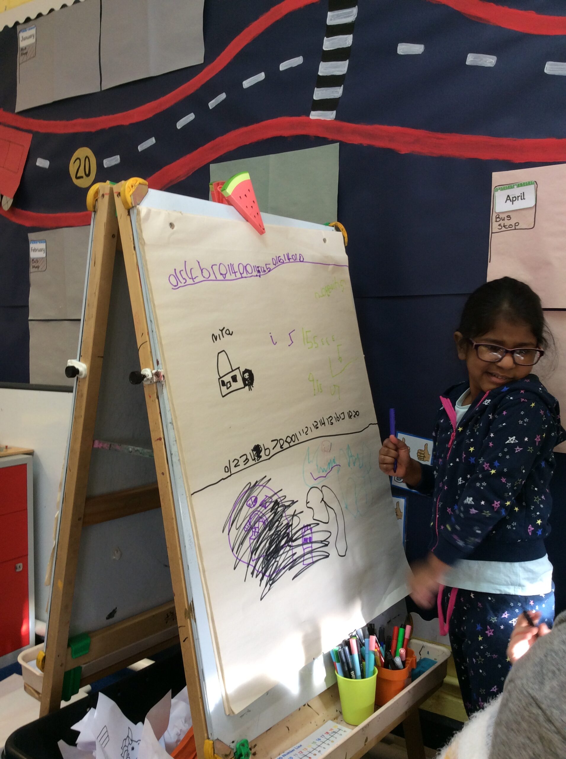 Back to school in P1 Room 4 – Cornhill Primary School