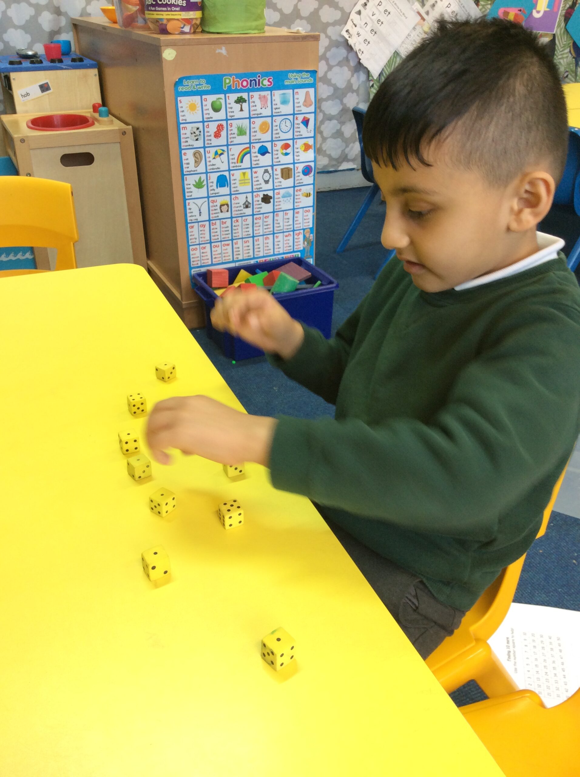 Back to school in P1 Room 4 – Cornhill Primary School